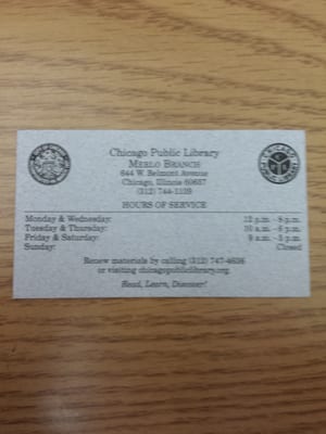 CHICAGO PUBLIC LIBRARY - MERLO - Updated December 2025 - 21 Photos & 95 ...