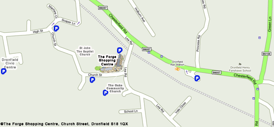 THE FORGE SHOPPING CENTRE - Church Street, Dronfield, Derbyshire ...