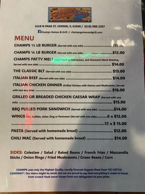 CHAMPS GAMES AND GRILL - Updated December 2025 - 15 Photos - 1618 N ...