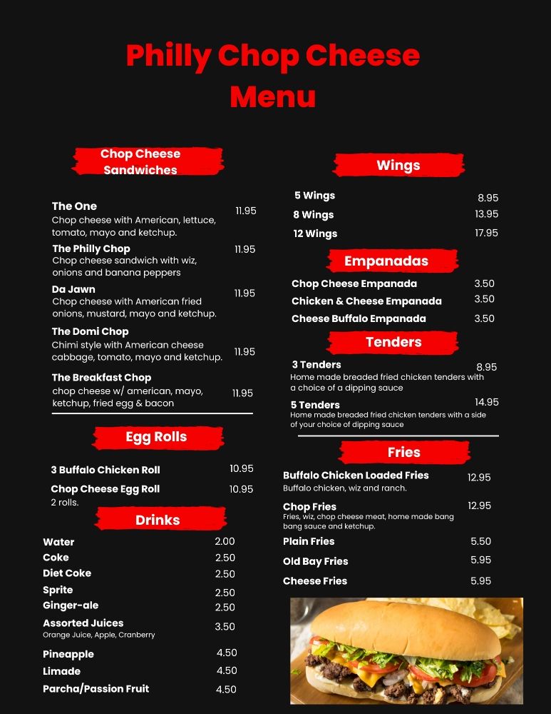 PHILLY CHOP CHEESE RESTAURANT & LOUNGE - Updated June 2024 - 21 Photos ...