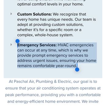 PASCHAL AIR, PLUMBING & ELECTRIC - Updated January 2026 - 72 Photos ...
