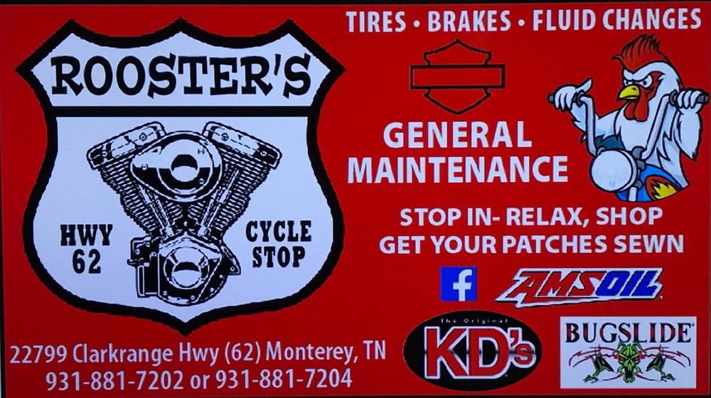 ROOSTER’S CYCLE STOP - Updated April 2026 - Request a Quote - 22799 ...