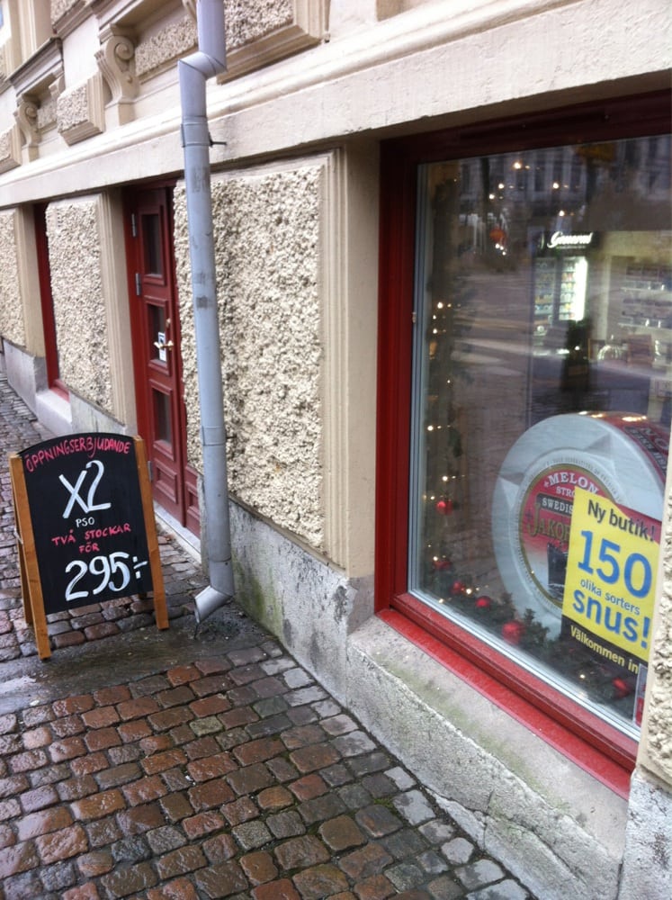 SNUS 2 - Vasagatan 23, Gothenburg, Sweden - Tobacco Shops - Phone ...