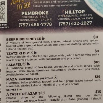 AZAR’S MEDITERRANEAN CUISINE - Updated May 2024 - 287 Photos & 190 ...