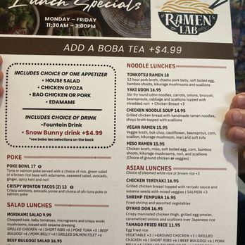 RAMEN LAB EATERY - WEST BOCA RATON - Updated August 2024 - 350 Photos ...