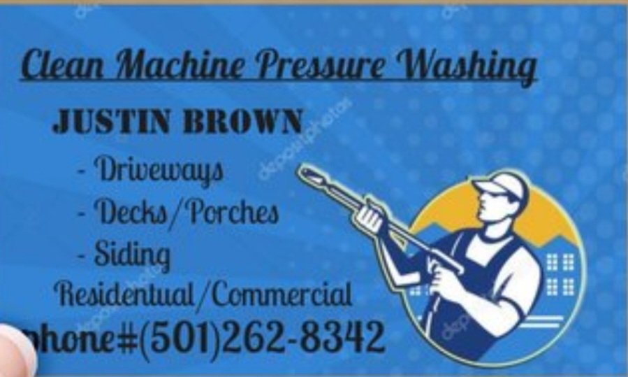 CLEAN MACHINE PRESSURE WASHING - Request a Quote - Rockport, Arkansas ...