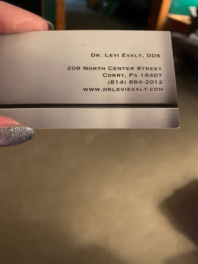 DR.LEVI EVALT, DDS - Updated December 2025 - 209 North Center St, Corry ...