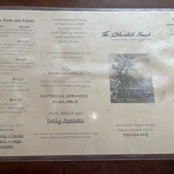 THE SLANTED PORCH - Updated October 2025 - 178 Photos & 350 Reviews ...