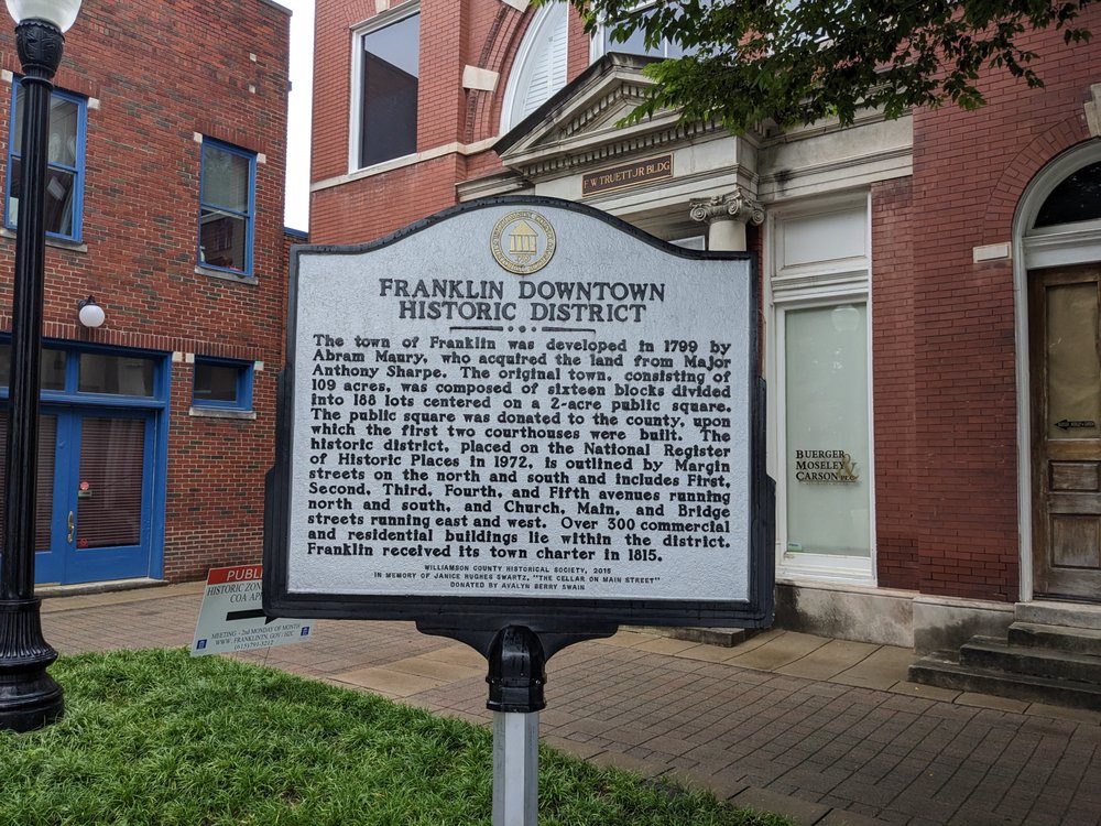 FRANKLIN DOWNTOWN HISTORIC DISTRICT - 304 Public Square, Franklin ...