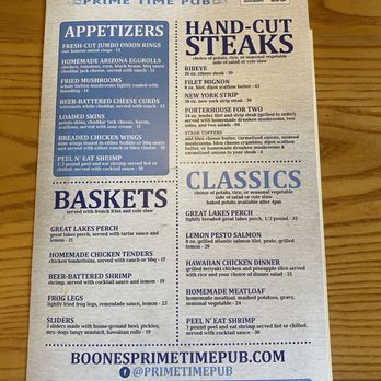 BOONE’S PRIME TIME PUB - Updated December 2025 - 132 Photos & 187 ...