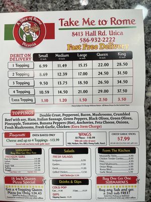 A SLICE OF ROME PIZZERIA - Updated December 2025 - 37 Photos & 43 ...