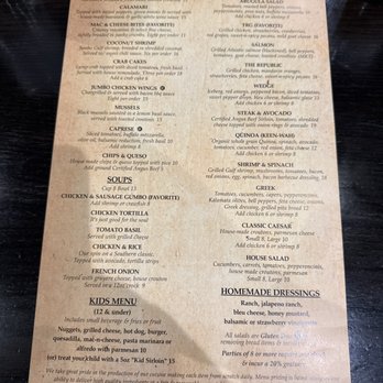 THE REPUBLIC GRILLE - Updated April 2026 - 692 Photos & 1102 Reviews ...