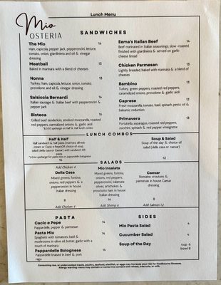 MIO OSTERIA - Updated April 2024 - 28 Photos & 20 Reviews - 224 S ...