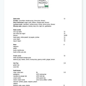 MAKI NOHO - Updated July 2025 - 188 Photos & 135 Reviews - 5077 ...