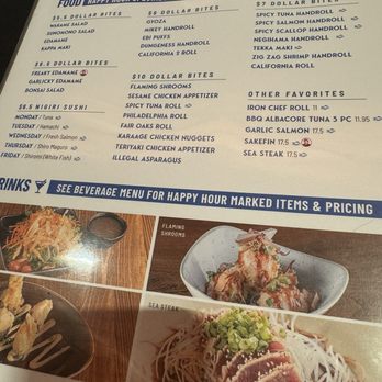 Mikuni menu store