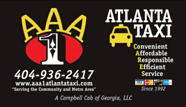 AAA 1 ATLANTA TAXI A CAMPBELL CAB OF GEORGIA - Updated September 2025 ...