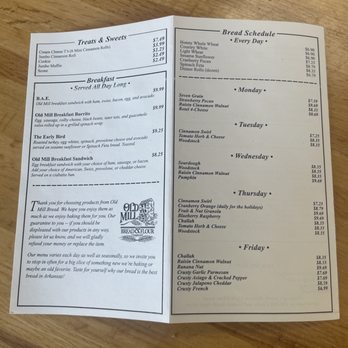 OLD MILL BREAD BAKERY & CAFE - Updated December 2025 - 36 Photos & 49 ...