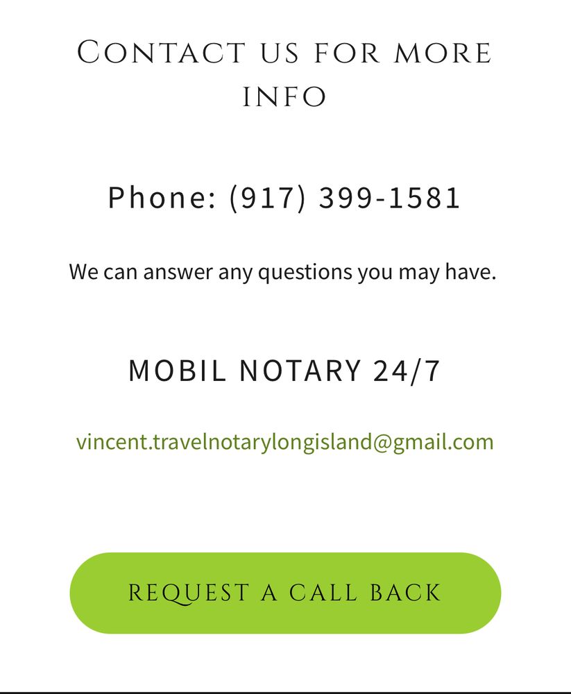 TRAVEL NOTARY LI - Updated September 2024 - 2731 S Shelley Rd, North ...
