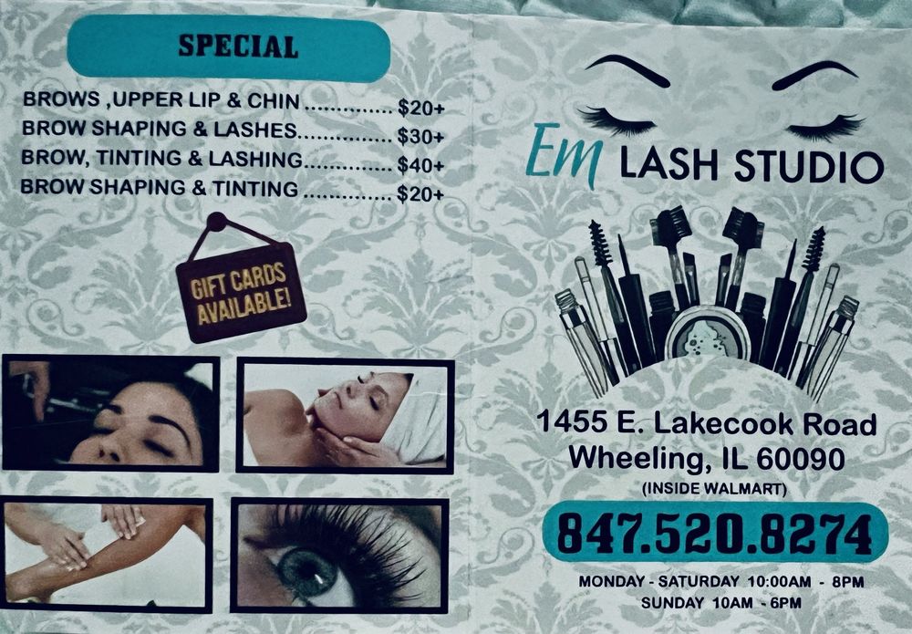 EM LASH STUDIO - Updated July 2025 - 1455 E Lake Cook Rd, Wheeling ...