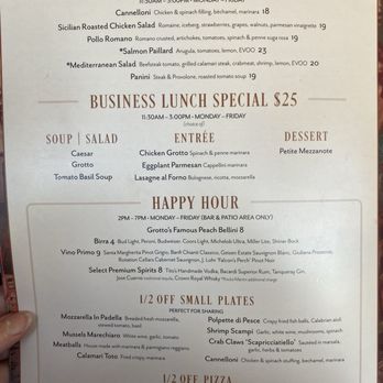 GROTTO RISTORANTE - Updated December 2025 - 620 Photos & 529 Reviews ...