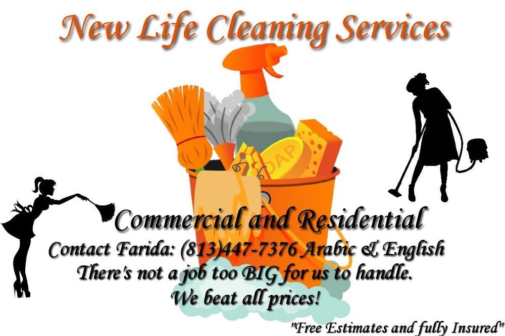 NEW LIFE CLEANING SERVICES - Temple Terrace, Florida - Home Cleaning ...