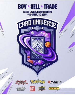 CARD UNIVERSE - Updated December 2025 - 3565 Boiling Springs Rd ...