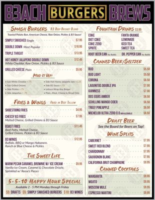 BEACH BURGERS AND BREWS - Updated May 2026 - 75 Photos & 75 Reviews ...