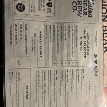 UNION BEAR BREWING - Updated April 2025 - 172 Photos & 117 Reviews ...
