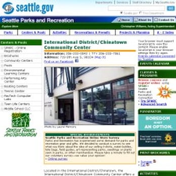 INTERNATIONAL DISTRICT/CHINATOWN COMMUNITY CENTER - Updated December ...