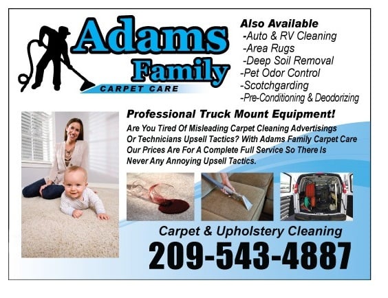 ADAMS FAMILY CARPET CARE - 1628 Sheldon Dr, Modesto, California ...