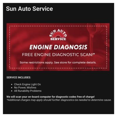 SUN AUTO SERVICE - Updated October 2025 - 17 Photos & 54 Reviews - 3340 ...
