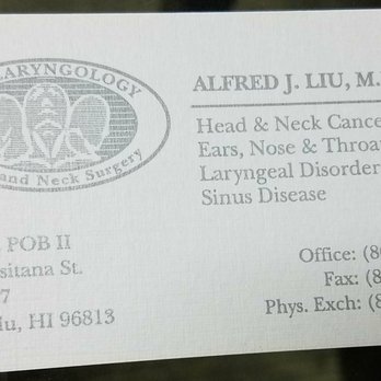 ALFRED LIU, MD - Updated August 2025 - 37 Reviews - 1329 Lusitana St ...