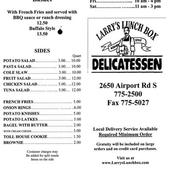 LARRY’S LUNCH BOX DELICATESSEN NORTH - Updated February 2025 - 55 ...