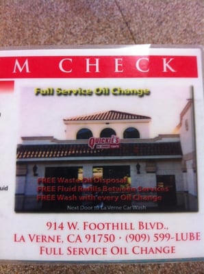 QUICKIE’S OIL CHANGE - Updated January 2026 - 73 Reviews - 914 Foothill ...