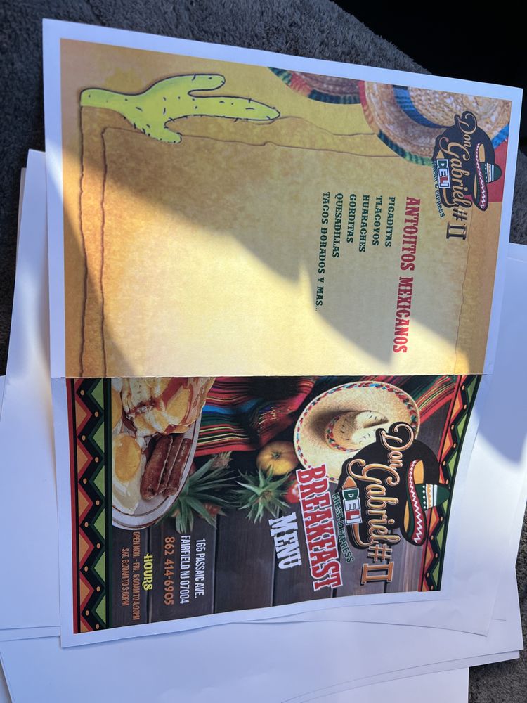 DON GABRIEL DELI LL - Updated September 2025 - 165 Passaic Ave ...