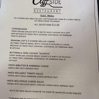 CLIFFSIDE RESTAURANT - Updated January 2025 - 953 Photos & 927 Reviews ...