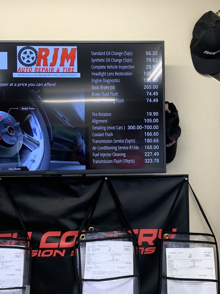 RJM AUTO REPAIR & TIRE - Updated December 2025 - 20 Photos & 92 Reviews ...