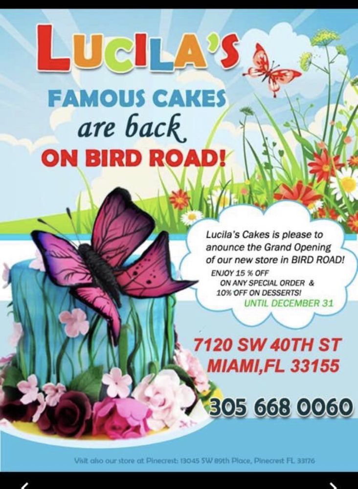 LUCILA CAKES BIRD STORE THE ORIGINAL - Updated December 2025 - 233 ...