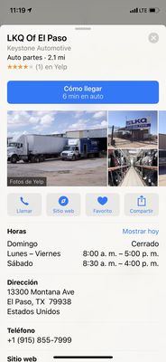 LKQ OF EL PASO - Updated October 2025 - 13300 Montana Ave, El Paso ...