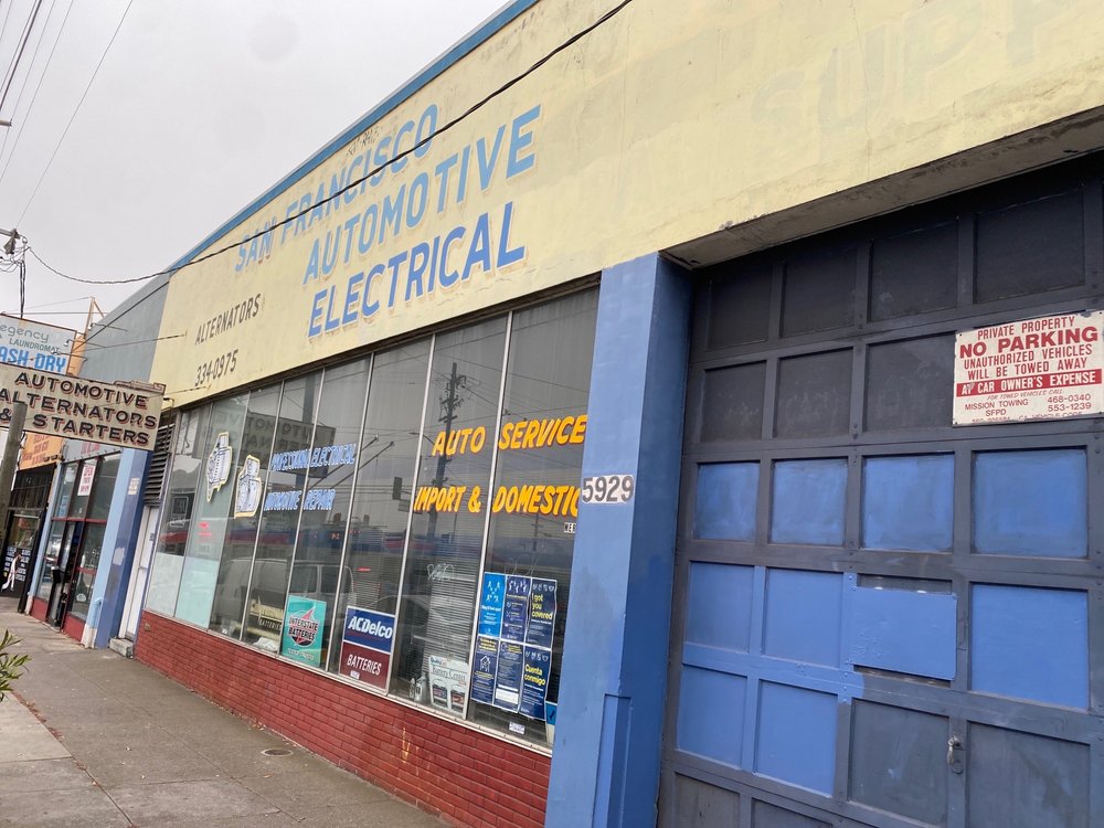 SAN FRANCISCO AUTOMOTIVE - Updated October 2025 - 5929 Mission St, San ...
