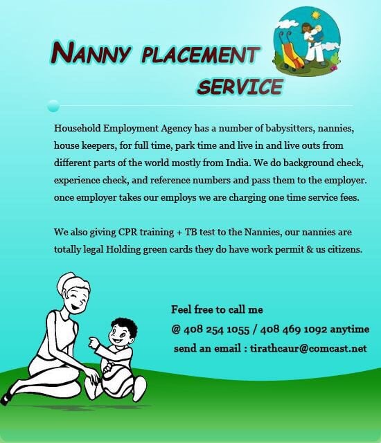 KAUR NANNY PLACEMENT SERVICE - Seattle, Washington - Nanny Services ...