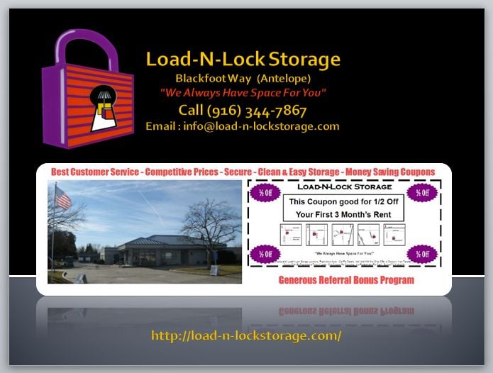 LOAD-N-LOCK STORAGE - Updated September 2024 - 3600 Blackfoot Way ...