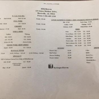 BARBEQUE HEAVEN - Updated May 2024 - 22 Photos & 35 Reviews - 119 James ...