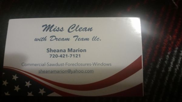 MISS CLEAN WITH DREAM TEAM - Evergreen, Colorado - Home Cleaning ...