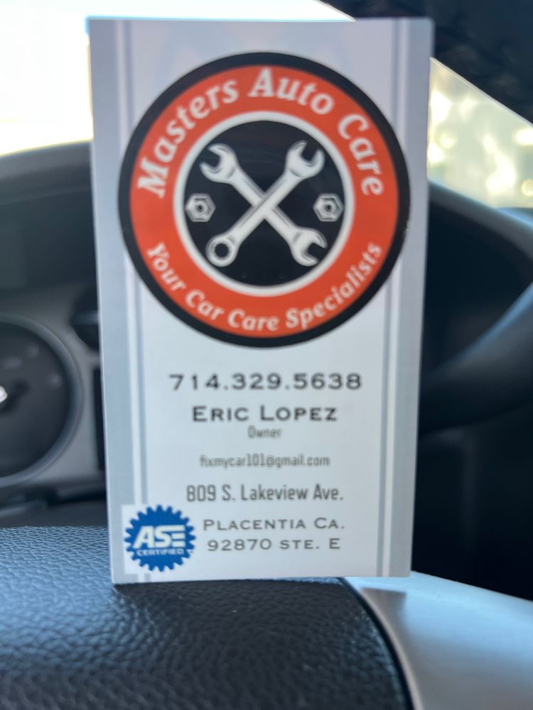 MASTERS AUTO CARE - Updated September 2025 - 809 South Lakeview Ave ...