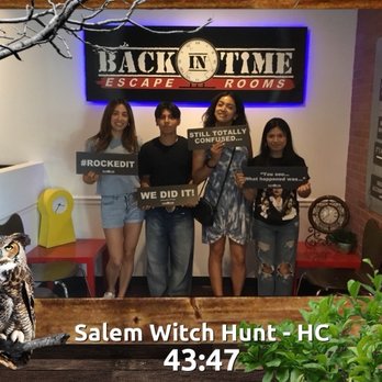 BACK IN TIME ESCAPE ROOMS - Updated December 2025 - 22 Photos & 84 ...