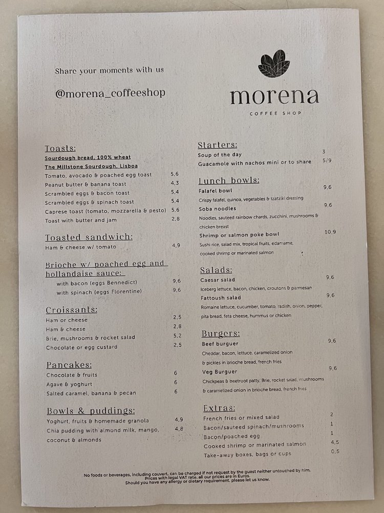 CAFE MORENA - R. Dr.José Pereira Barradas, Grândola, Portugal - Coffee ...