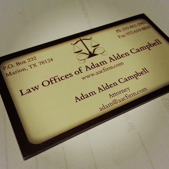 LAW OFFICES OF ADAM ALDEN CAMPBELL - Updated July 2025 - 2586 Weil Rd ...