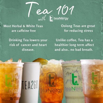 TEA2GO TEAN’ERGY - Updated September 2025 - 108 Photos - 12250 ...