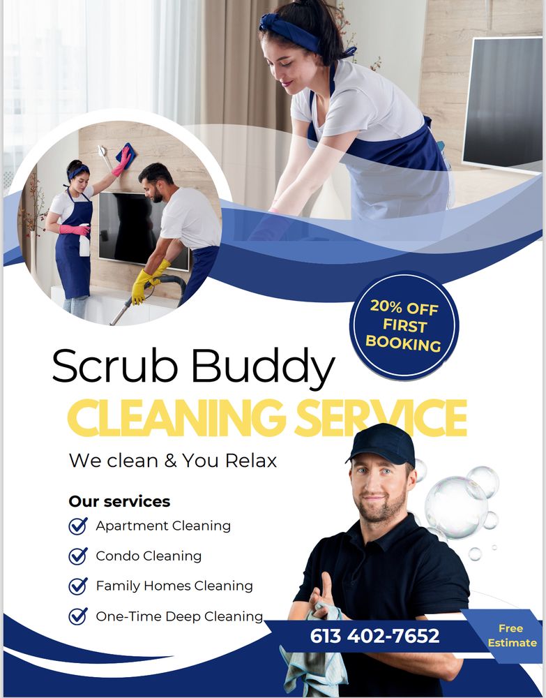 SCRUB BUDDY CLEANING - Updated January 2025 - Request a Quote - Ottawa ...